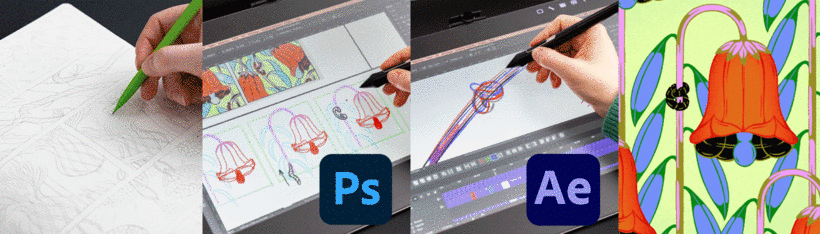 Online Course - Creating Animated Patterns from Ink Sketches (Alice ...